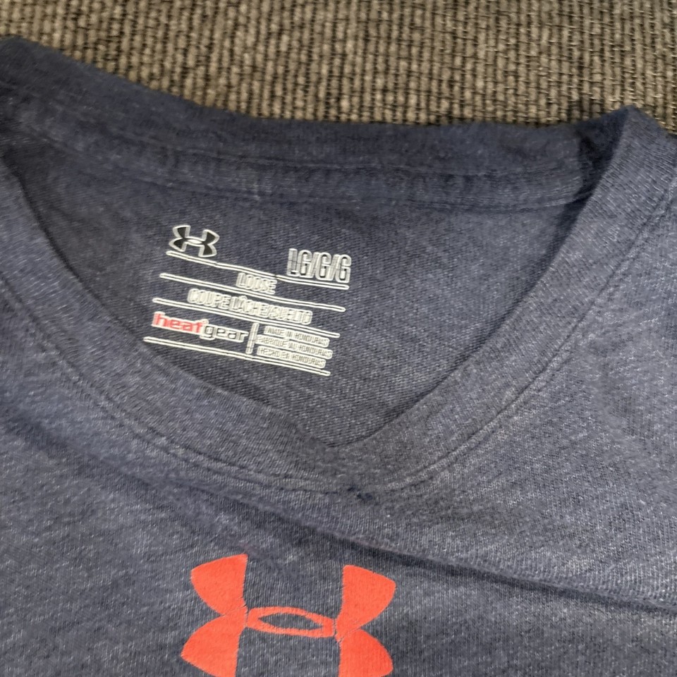 Detroit Tigers T Shirt Mens Large Spring Training Under Armour Heat ...