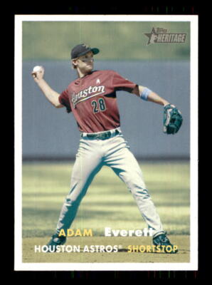 2006 Baseball Topps Heritage Adam Everett Houston Astros #108 | eBay