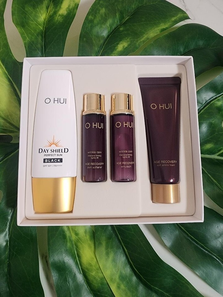 Ohui Age Recovery Day Shield Perfect Sun SPF50+/PA++++ Special Set ...