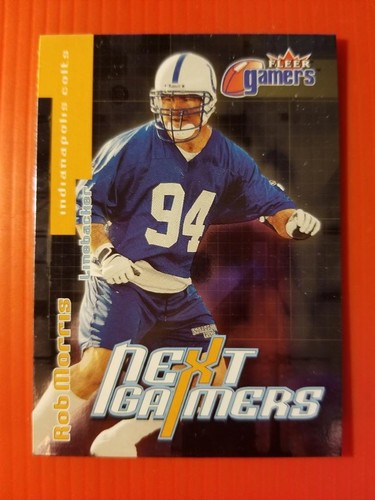 ROB MORRIS - RC ROOKIE #121 INDY COLTS - BRIGHAM YOUNG - 2000 FLEER ...