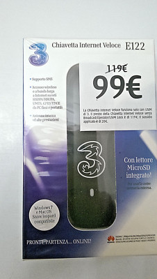 CHIAVETTA INTERNET VELOCE HUAWEI E122 | eBay