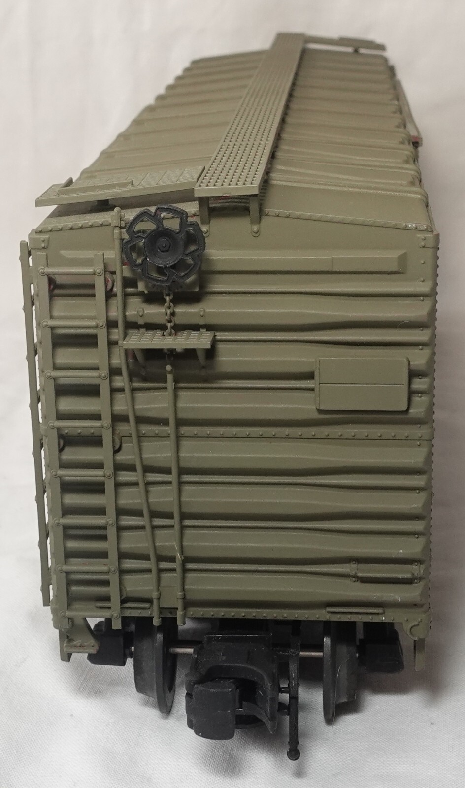 Wagon U.S. Army BoxCar 3 rails échelle O ATLAS | eBay