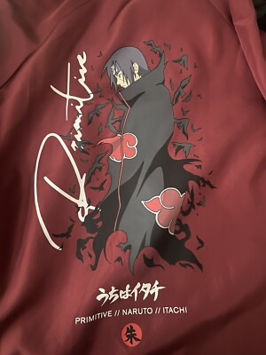 Mens primitive x naruto Itachi Jacket XL | eBay