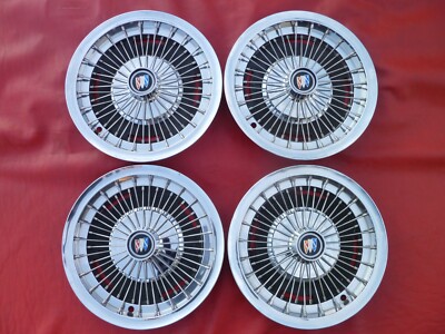 VINTAGE 1964-69 BUICK WILDCAT RIVIERA 15" WIRE SPINNER HUBCAPS WHEEL ...