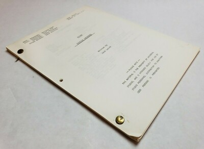 KOJAK / Jack Laird 1975 TV Script, TELLY SAVALAS crime boss "Justice ...
