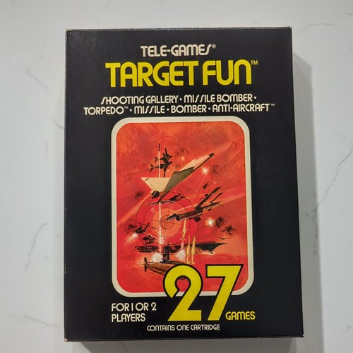 Target Fun - Atari 2600 Tele-Games - Box, Manual, Cartridge - Tested ...
