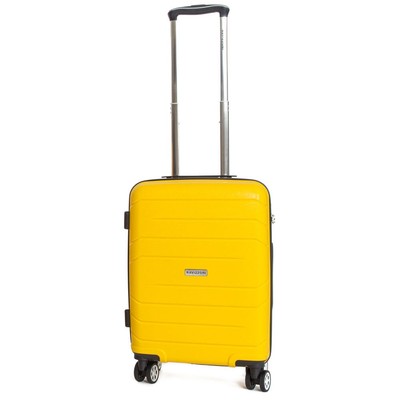 Trolley Valigia Rigido Bagaglio a Mano in Polipropilene 4 TSA Ruote ...