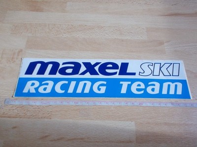 Sticker Maxel Ski Racing Team - 28 CM | eBay UK