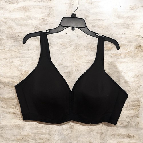 Lane Bryant Cacique Lightly Lined No-Wire Bra Size 48D Black | eBay