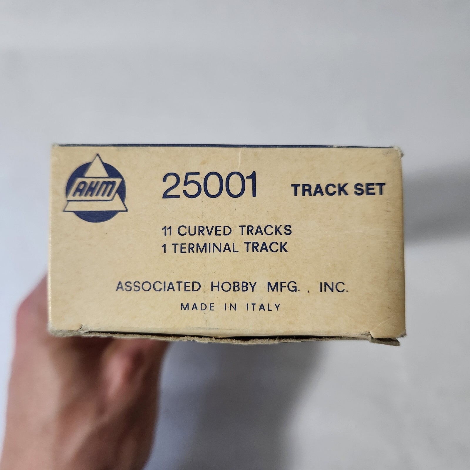 HO Scale AHM, Code 100 Brass 18" Radius Track Box of 12, with terminal ...