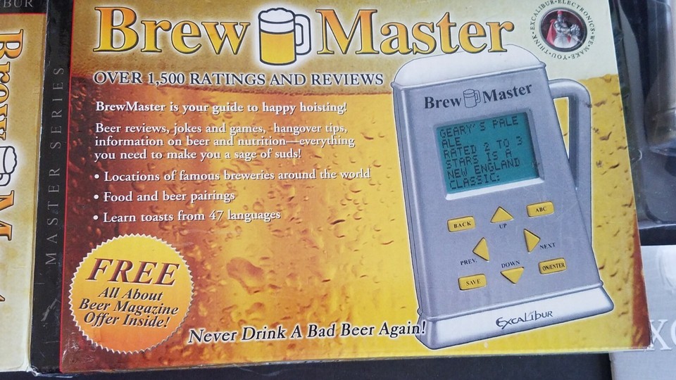 NEW IN BOX Excalibur BREW MASTER Electronic Beer Handheld "Sound" Model ...