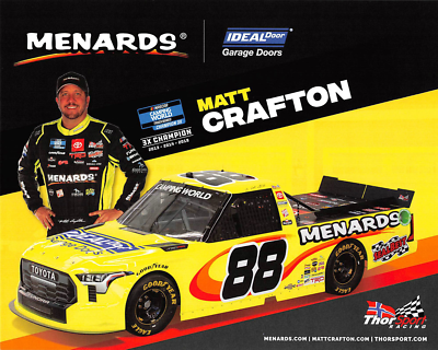 2022 -- MATT CRAFTON #88 "IDEAL DOOR" NASCAR CAMPING WORLD TRUCK SERIES ...