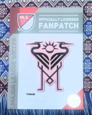 MLS Inter Miami CF Club Internacional De Futbol Alternate Logo Patch ...