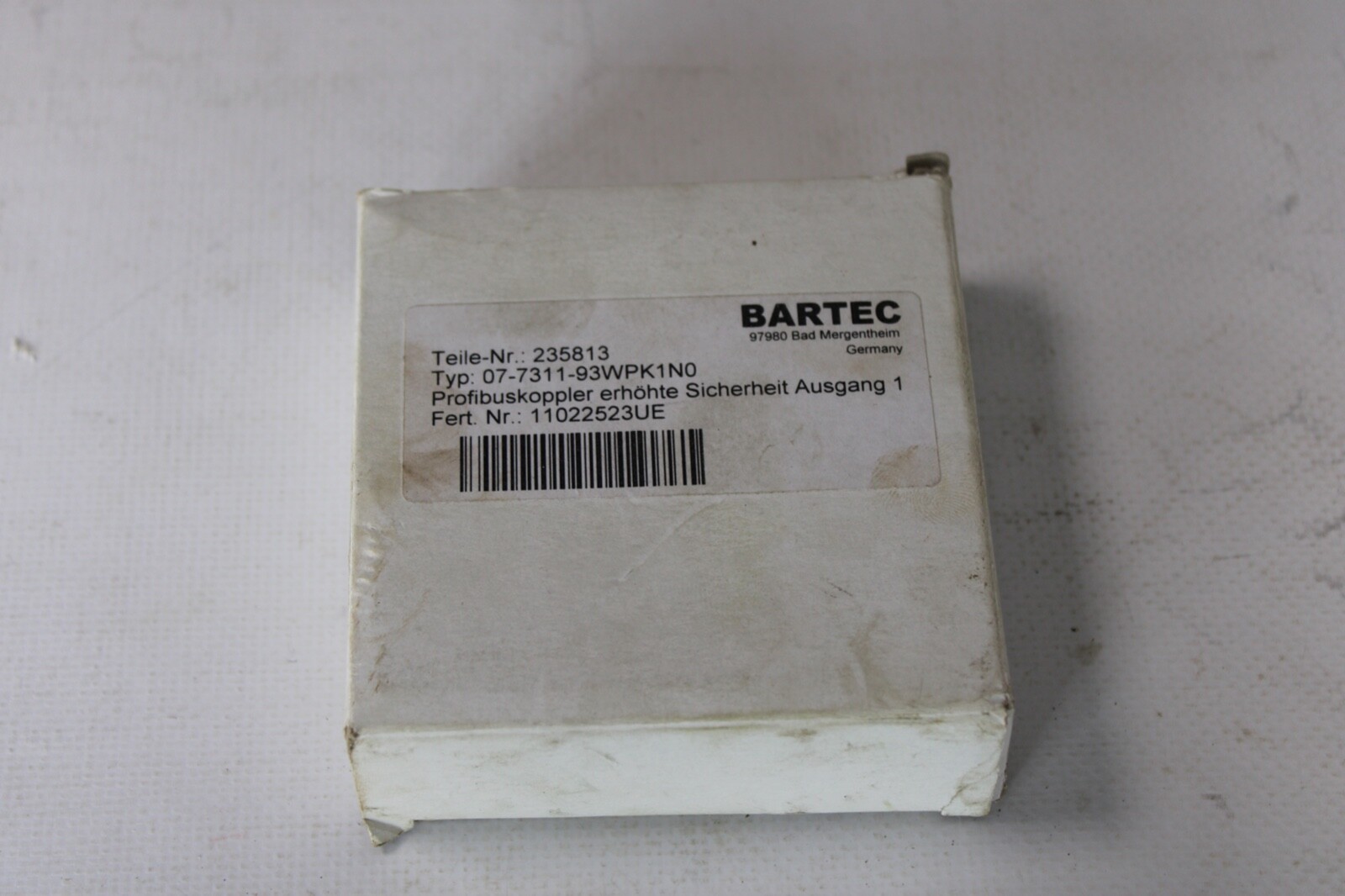 BARTEC 07-3323-1200 Switch Module Panel Mounting Set for sale online | eBay