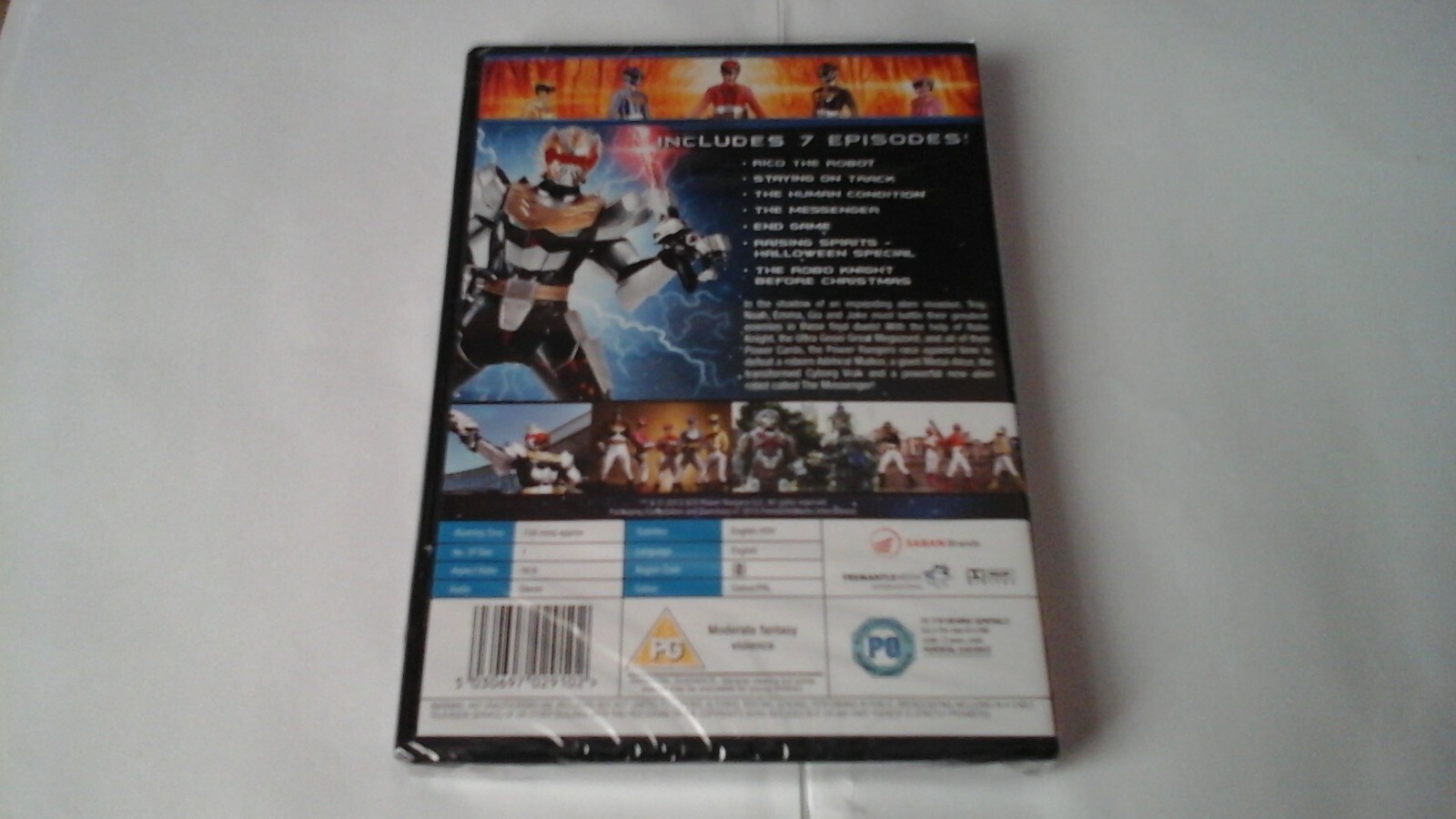POWER RANGERS MEGAFORCE A BATTLE TO THE FINISH (DVD) New 5030697029102 ...