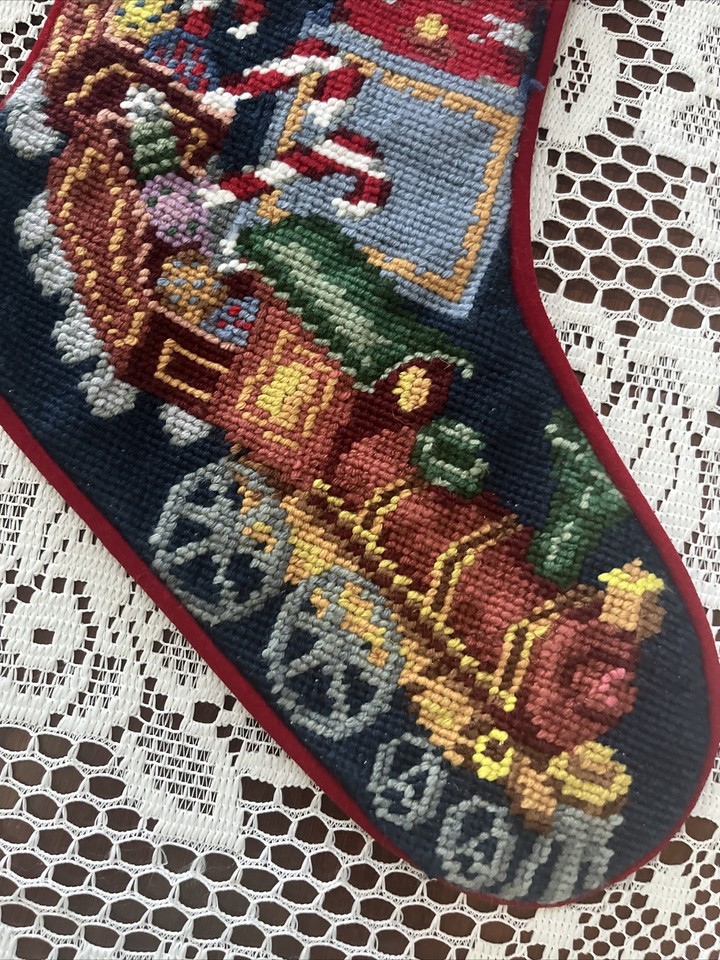 19x6.25 - I have over 75+ Needlepoint Christmas Stockings -Jack Box ...