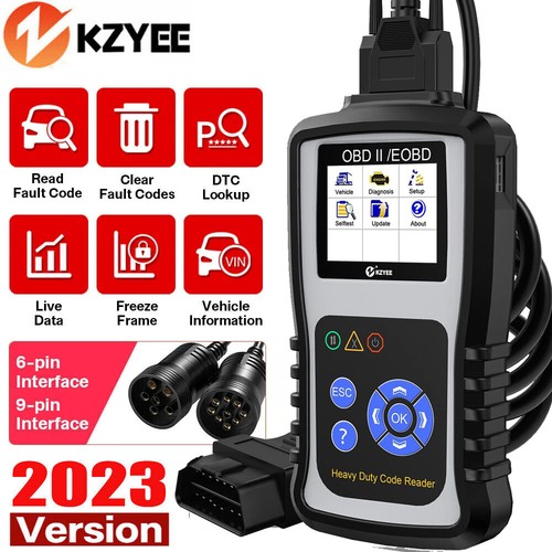Diesel Heavy Duty Truck HD OBD Scanner Transmission Engine ABS ...