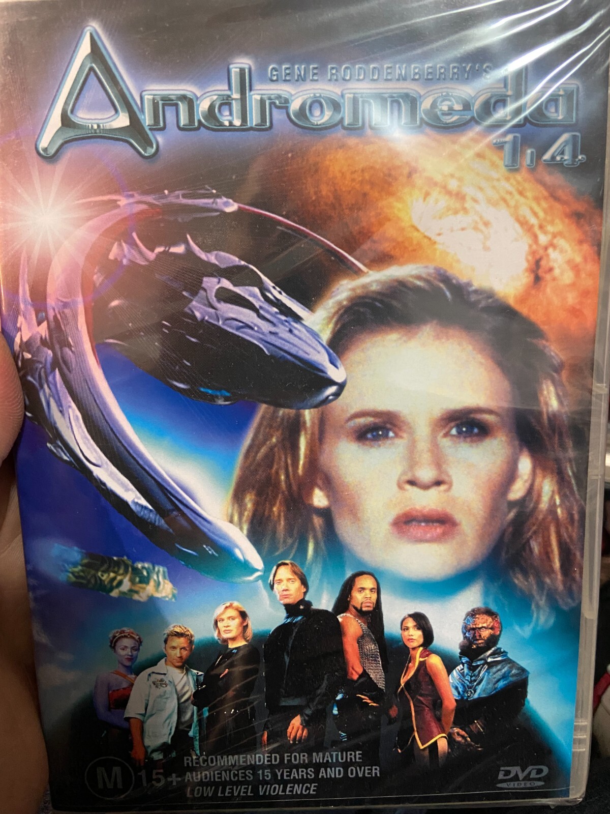 Andromeda Volume 1.4 NEW/sealed region 4 DVD (sci-fi tv series / 2 ...