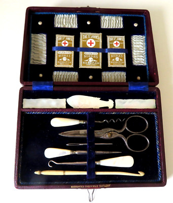 Sewing (Pre-1930) - Antique Sewing Kit
