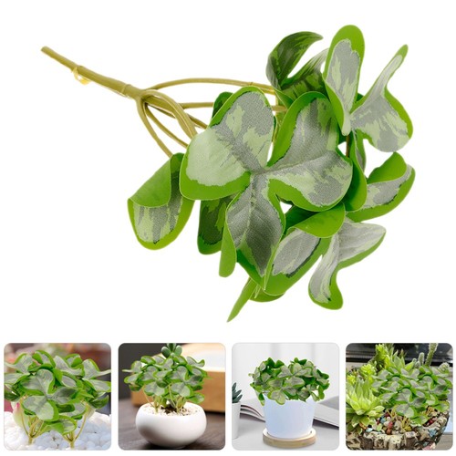 5 Pcs Clover Decorative Flower Artificial Leaf Centerpiece Table ...
