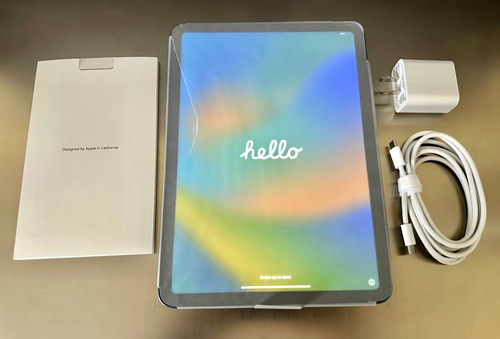 NEW Apple iPad Air 5th Gen | 256GB | Wi-Fi | Blue | A2588 - Open Box | eBay