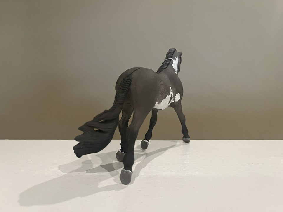 Schliech Horse Repaint Flashy Grulla Frame Overo Paint | eBay