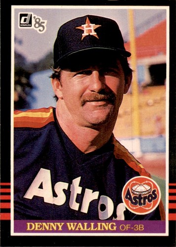 1985 Donruss Denny Walling Baseball Cards #527 | eBay
