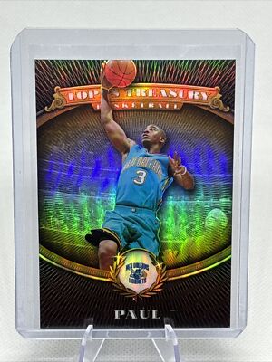 2008-09 Topps Treasury #3 Chris Paul /999 Bronze Refractor NBA FHOF NM+ ...