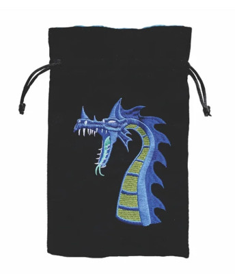 🎲💰Blue Dragon - Large DnD Dice Bag | Dice Pouch | D&D Dungeons ...