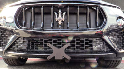 2022-2023 Maserati Levante Modena Removable Front License Plate Bracket ...