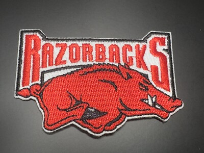 Arkansas Razorbacks Embroidered Iron On Patch | eBay