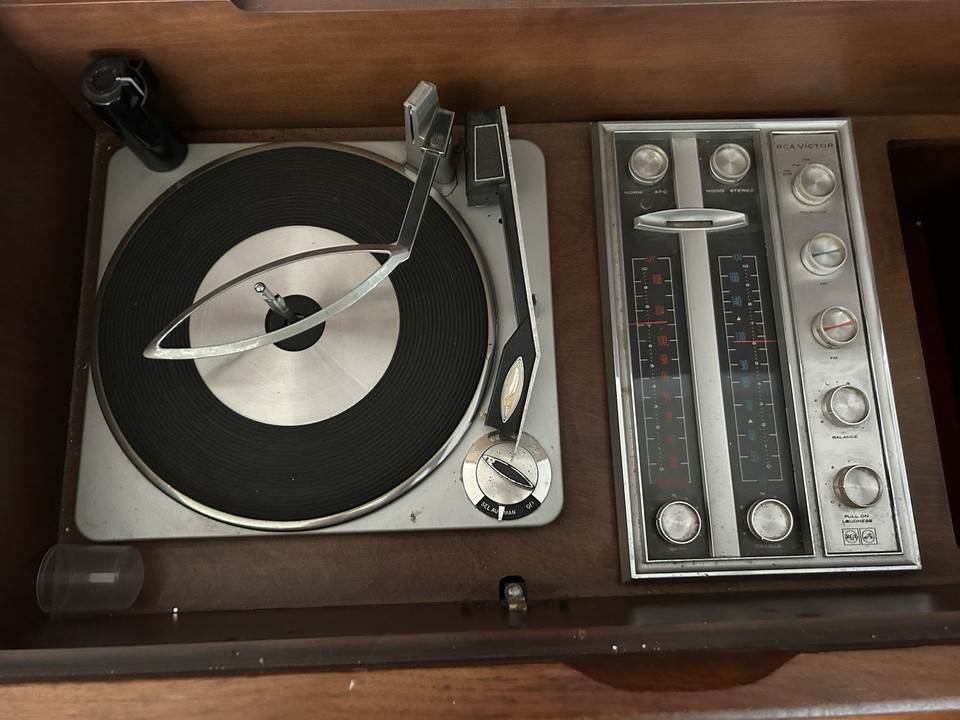 RCA RECORD PLAYER/STEREO CONSOLE - MCM | eBay
