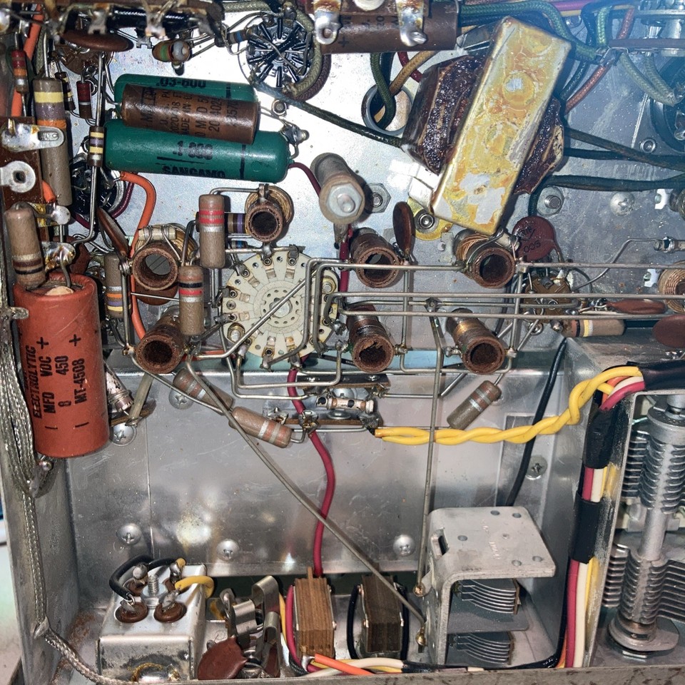 Multi-Elmac AF-67 " Trans-Citer Transmitter Parts/UNTESTED AM-NFM-CW ...