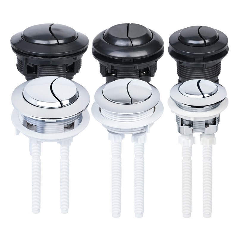 Universal Replacement Dual Flush Push Button Toilet Cistern Water ...