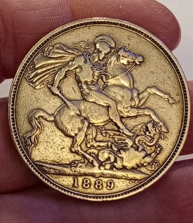 1889 Queen Victoria Jubilee Head Silver Crown Very Good Condition 28g ...