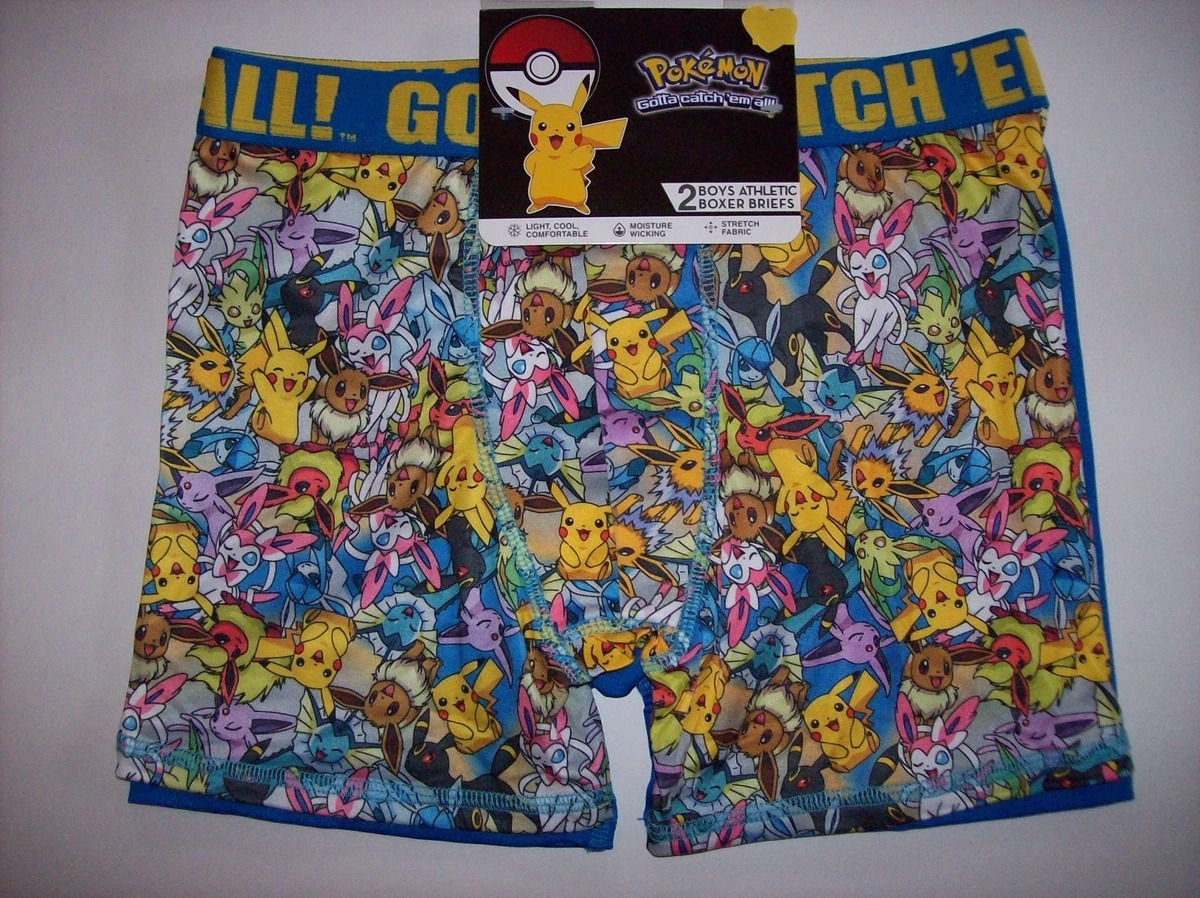 Pokemon Boxers For Boys