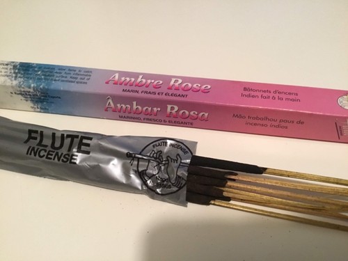 Amber Rose Flute Incense | eBay