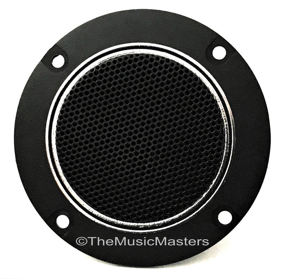 (4) Flush Mount 4" inch Round Super Horn TWEETERS Speakers Car Audio ...
