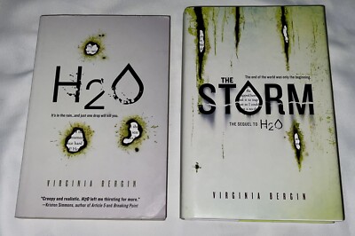 H2O and Storm Paperback Books by Virginia Bergin-Lot of 2 | eBay