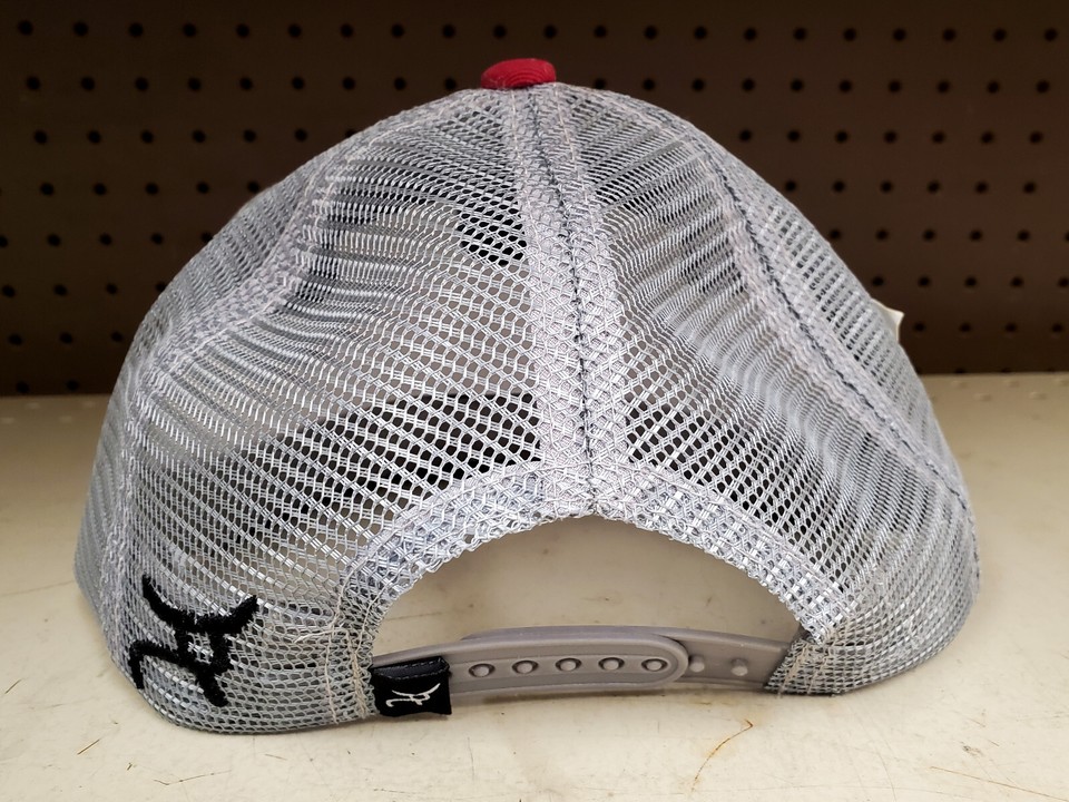 RopeSmart Cap~Burgundy & Gray~NEW~Snapback~400MNG~Hat~One Size~Retro ...