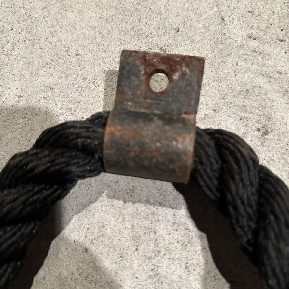 Nylon Tricep Rope Pull Press Down Push Pull Cord Multi Gym Lat Bar ...