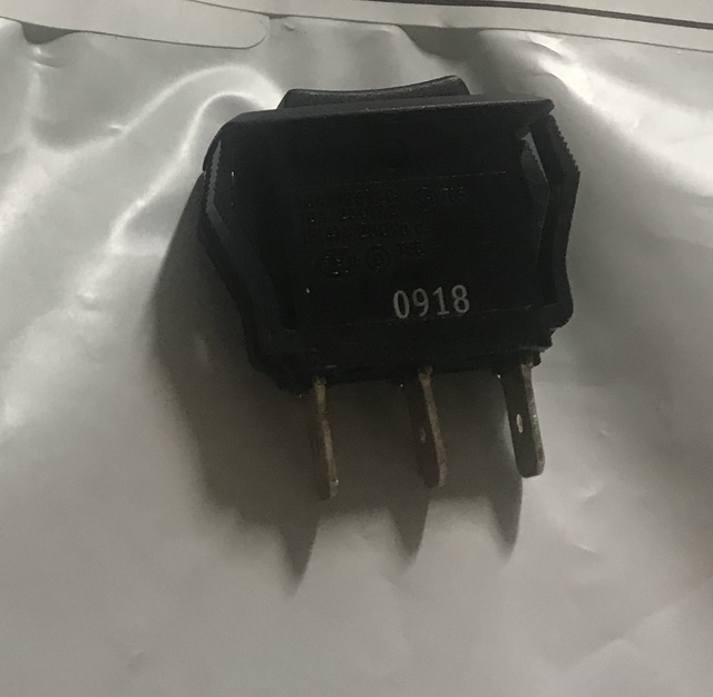 1 PCS SCI R13-205 Rocker Switch 3 Pins 2 Position With Lamp 10A 250VAC ...