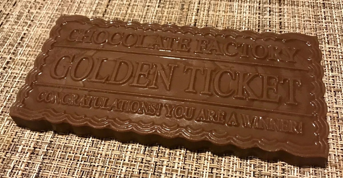 Real Willy Wonka Chocolate Bars