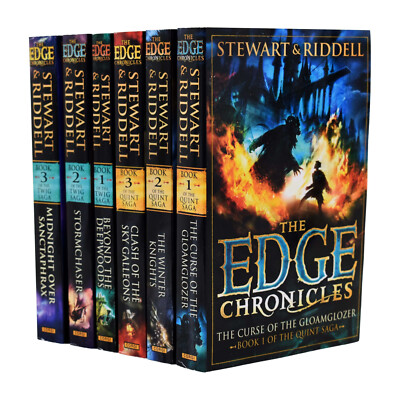 The Edge Chronicles 6 Books Set By Paul Stewart & Chris Riddell - Ages ...