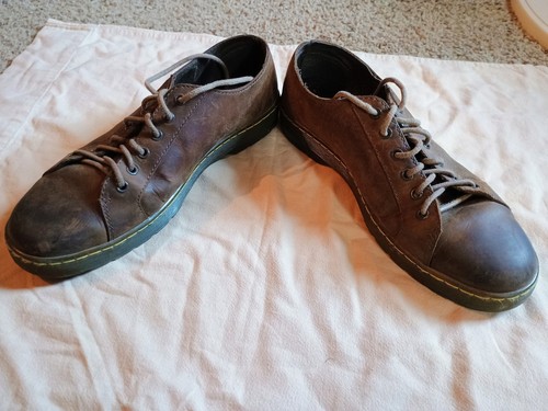 Dr Martens Wilbur Shoes US Mens 11 Brown Oxford Lace Up Boots Low Top ...