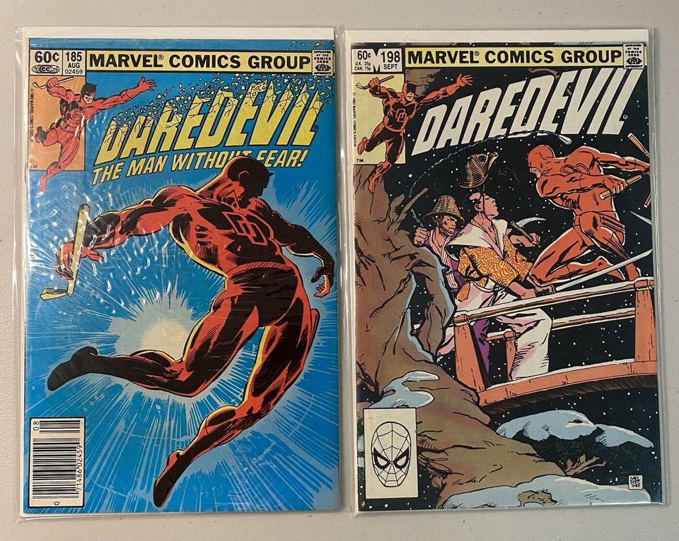 Daredevil Marvel Comics #185 & #198 | eBay