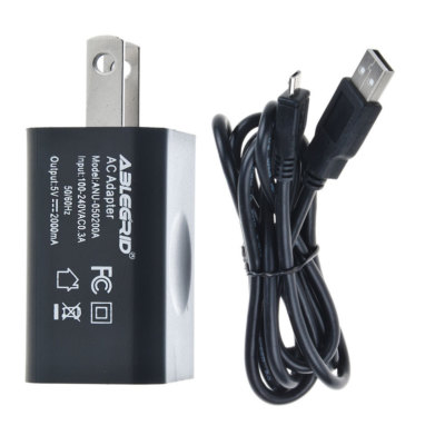 Wall Power Charger Adapter + USB Cord For Amazon Kindle Fire HD 7 ...