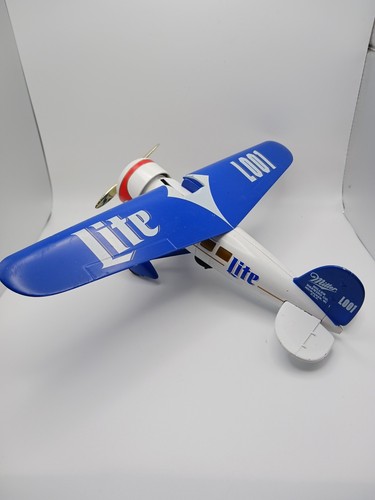 Miller Brewing Co Die Cast Vega Plane Bank Lite Beer Advertise Liberty ...
