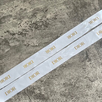Authentic Christian Dior Gift Ribbon Ribbons 5cm width Gift Wrapping ...