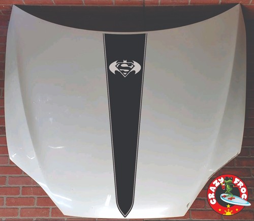 Superman, Batman, DC superheroes, Universal hood decal, fits all Cars ...